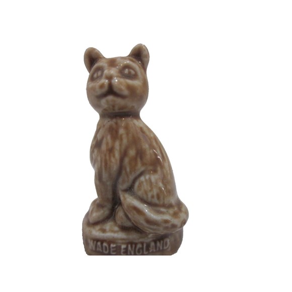 Wade Figurine | Art | Wade Whimsies Brown Cat Pet Shop Friends Series ...